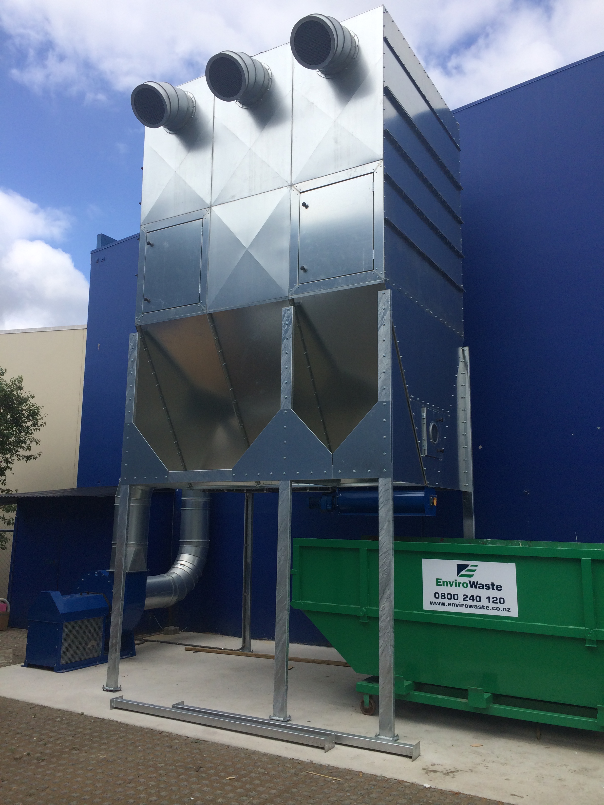 Double Module Dust Collectors l High-capacity Filters