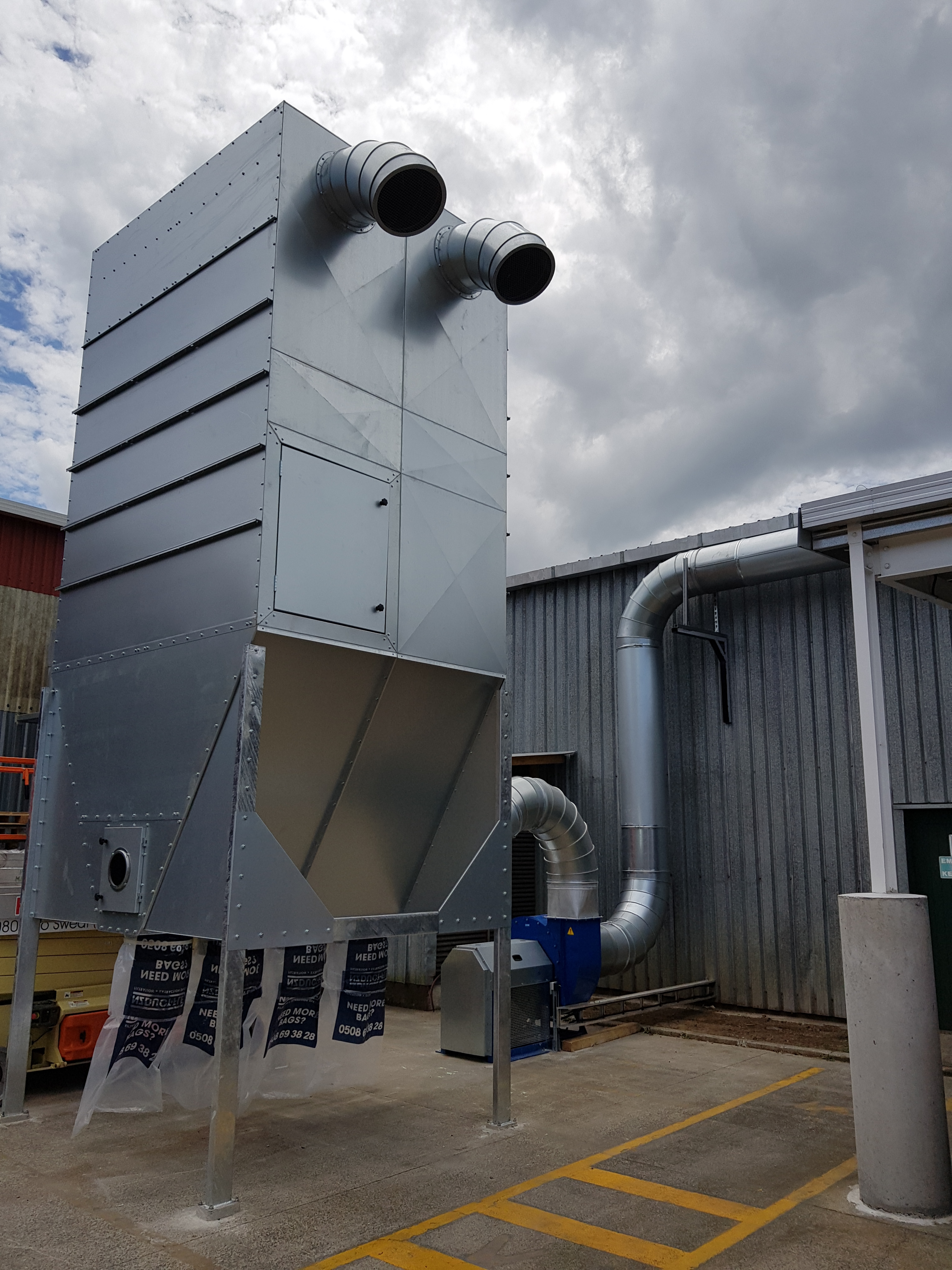 Double Module Dust Collectors l High-capacity Filters