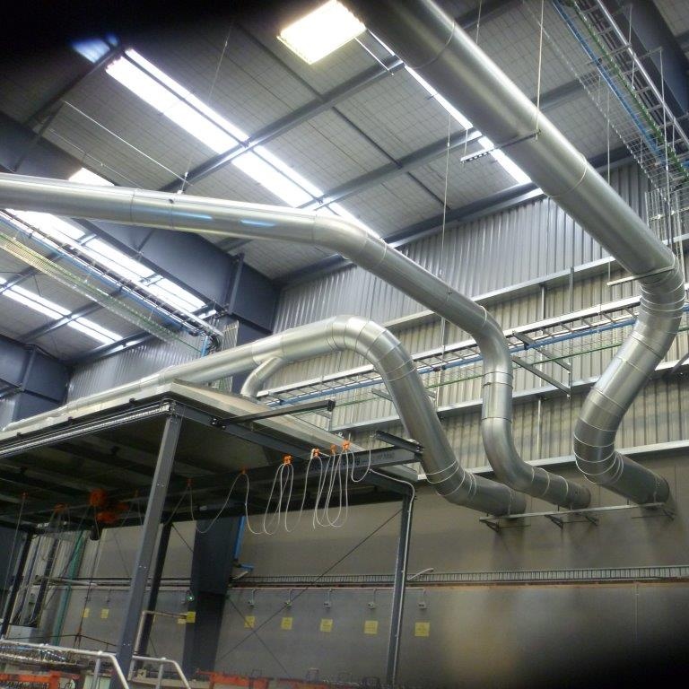 90 Degree Duct Bend | Fume & Dust Control | NZ Duct + Flex